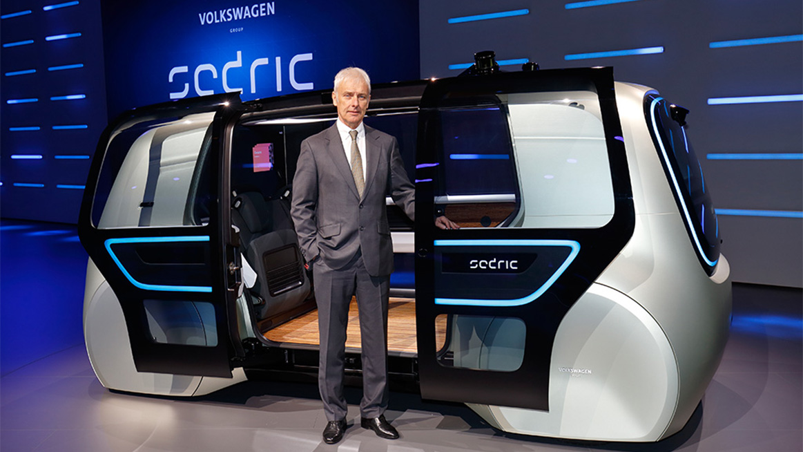VW unveils the "Sedric" self-driving car | Post & Parcel