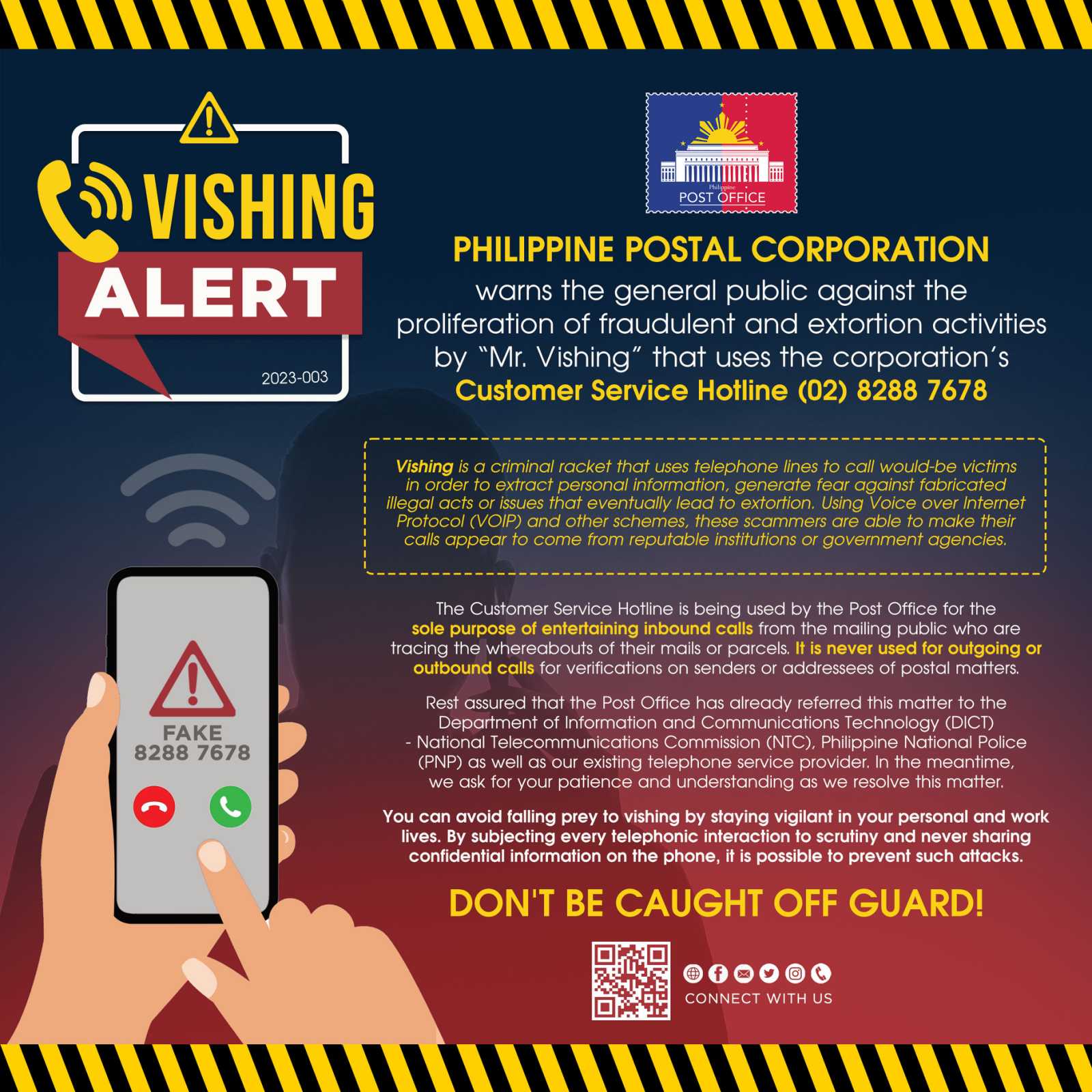 PhlPost warns the public against telephone fraud | Post & Parcel