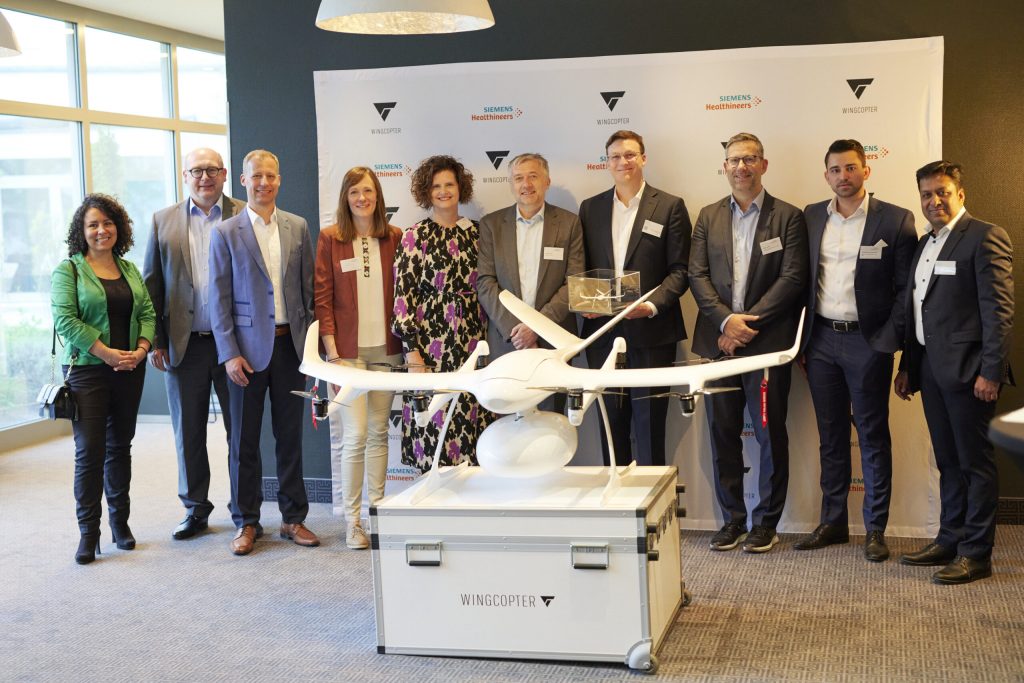 Siemens and Wingcopter set to pilot an integrated drone delivery ...