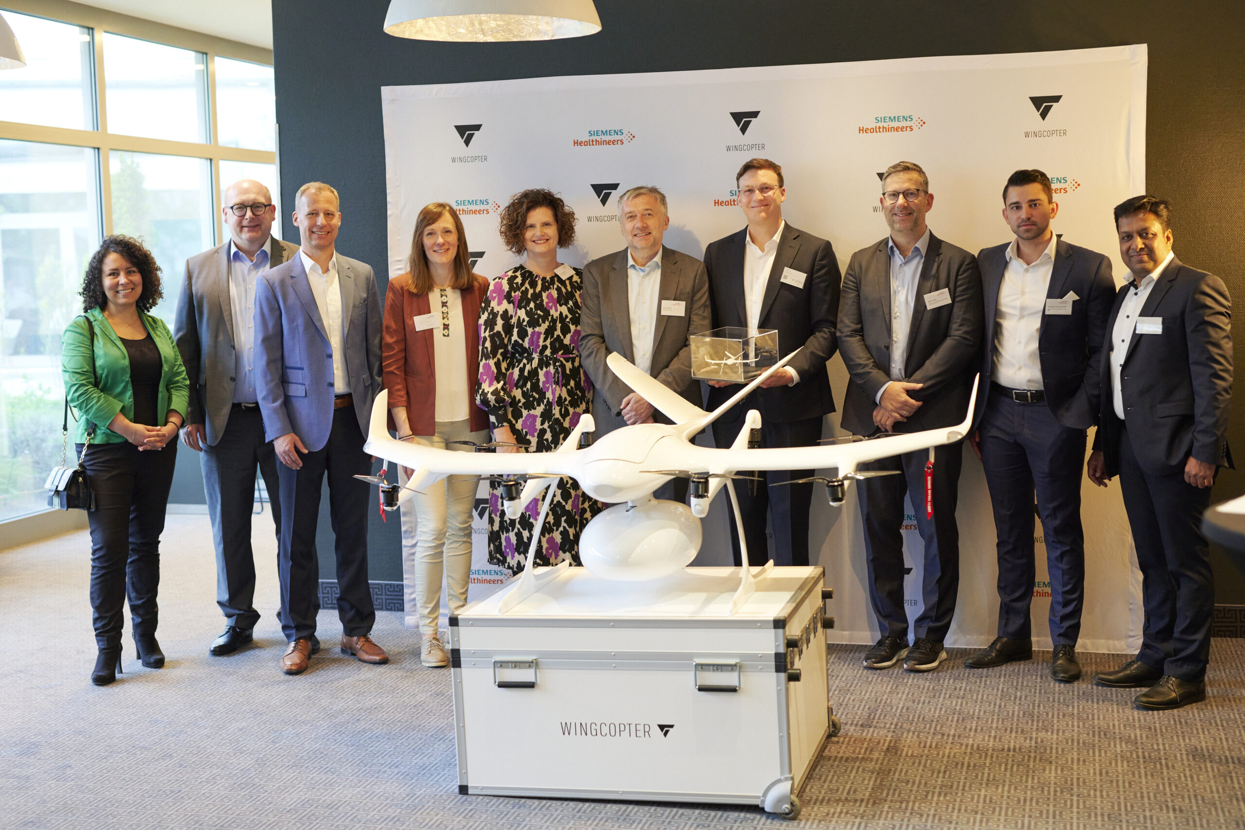 Siemens and Wingcopter set to pilot an integrated drone delivery ...