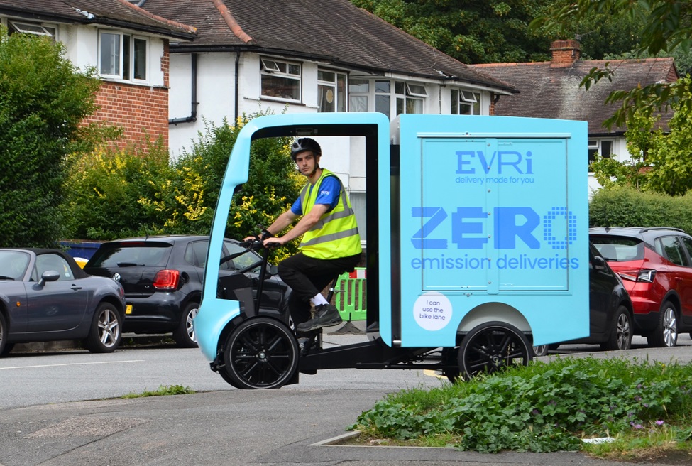 Evri: Cargo bikes are an important part of our commitment to reach net ...