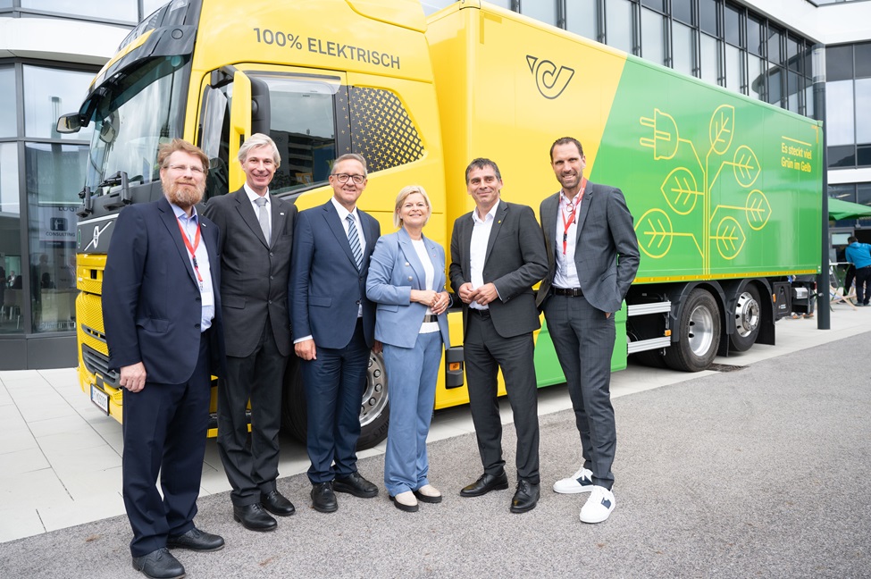 "With the introduction of the e-truck, Austrian Post is definitely ...